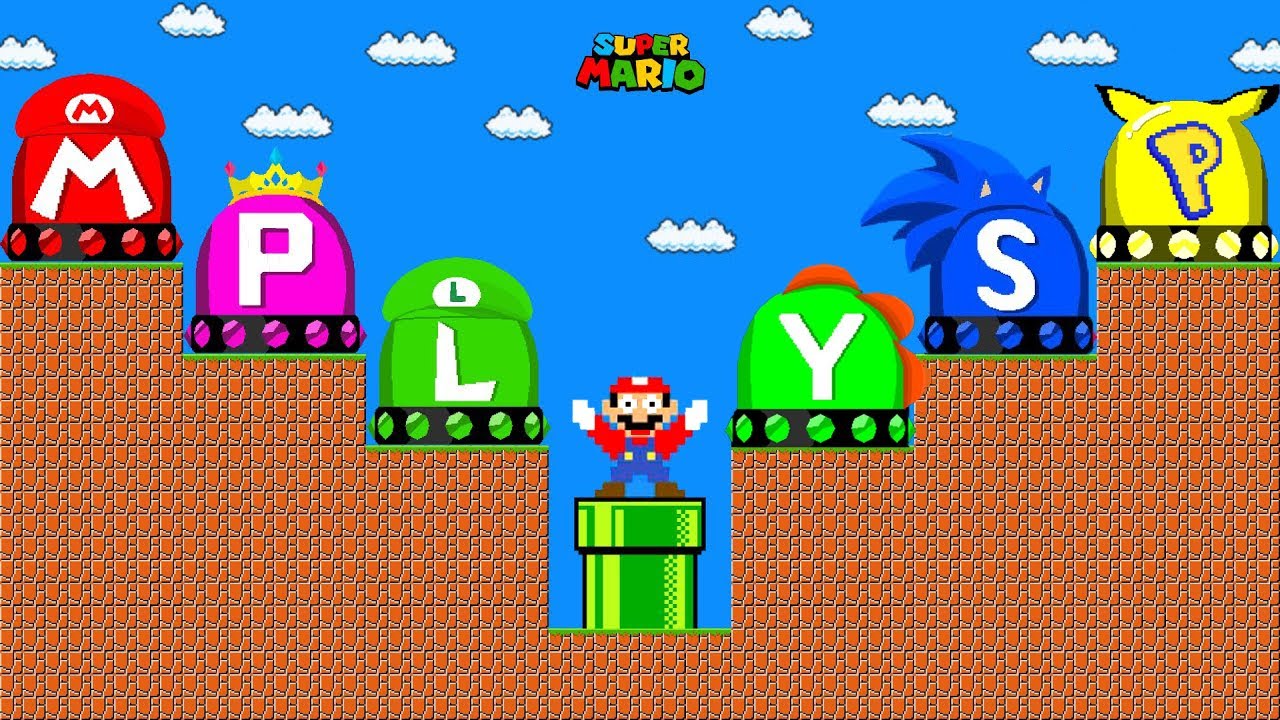 What if everything Mario jumps on turns into a MONSTER? | Mario Bros ...