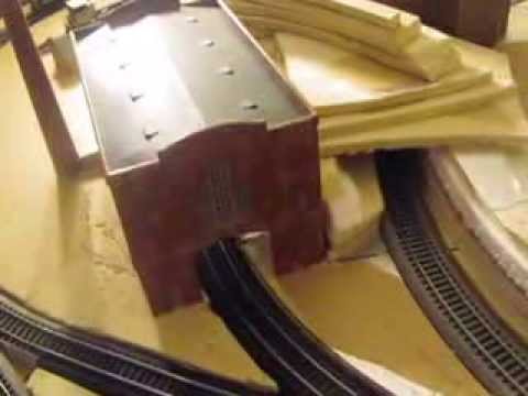 4x8 ho scale layout - YouTube