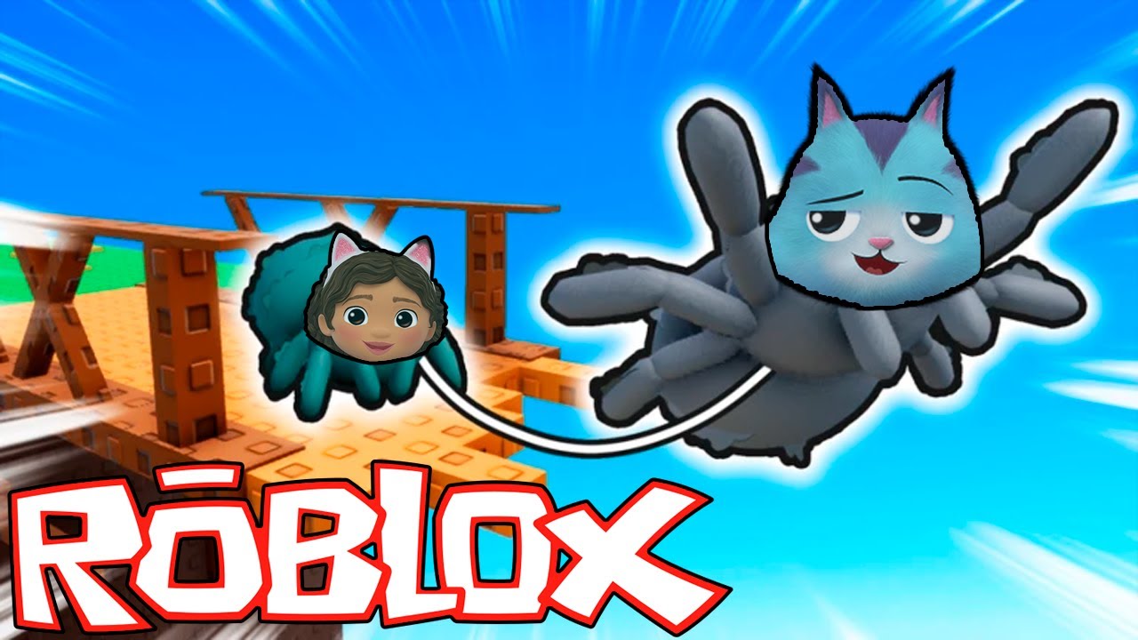 Gabby & CatRat Play WEBBED in ROBLOX - YouTube