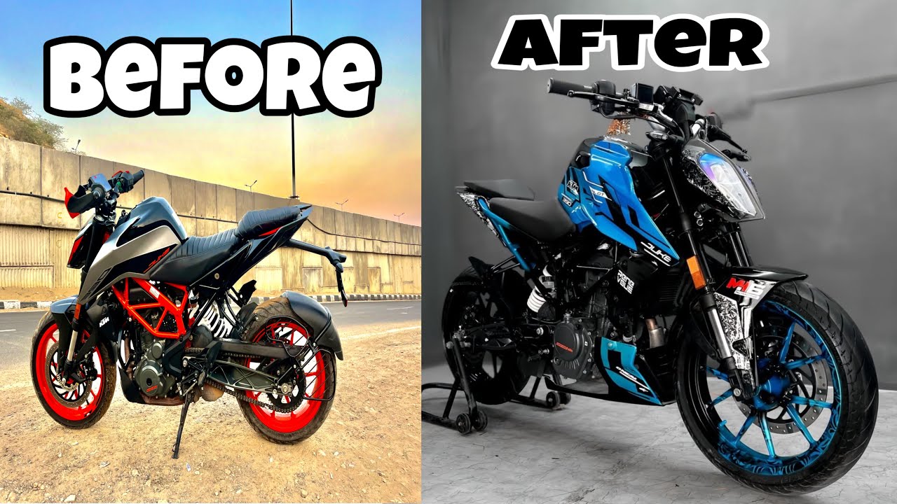 New Ktm Duke 390 Full Custom Modified 😍|| Look Like Superduke In Just 0 ...