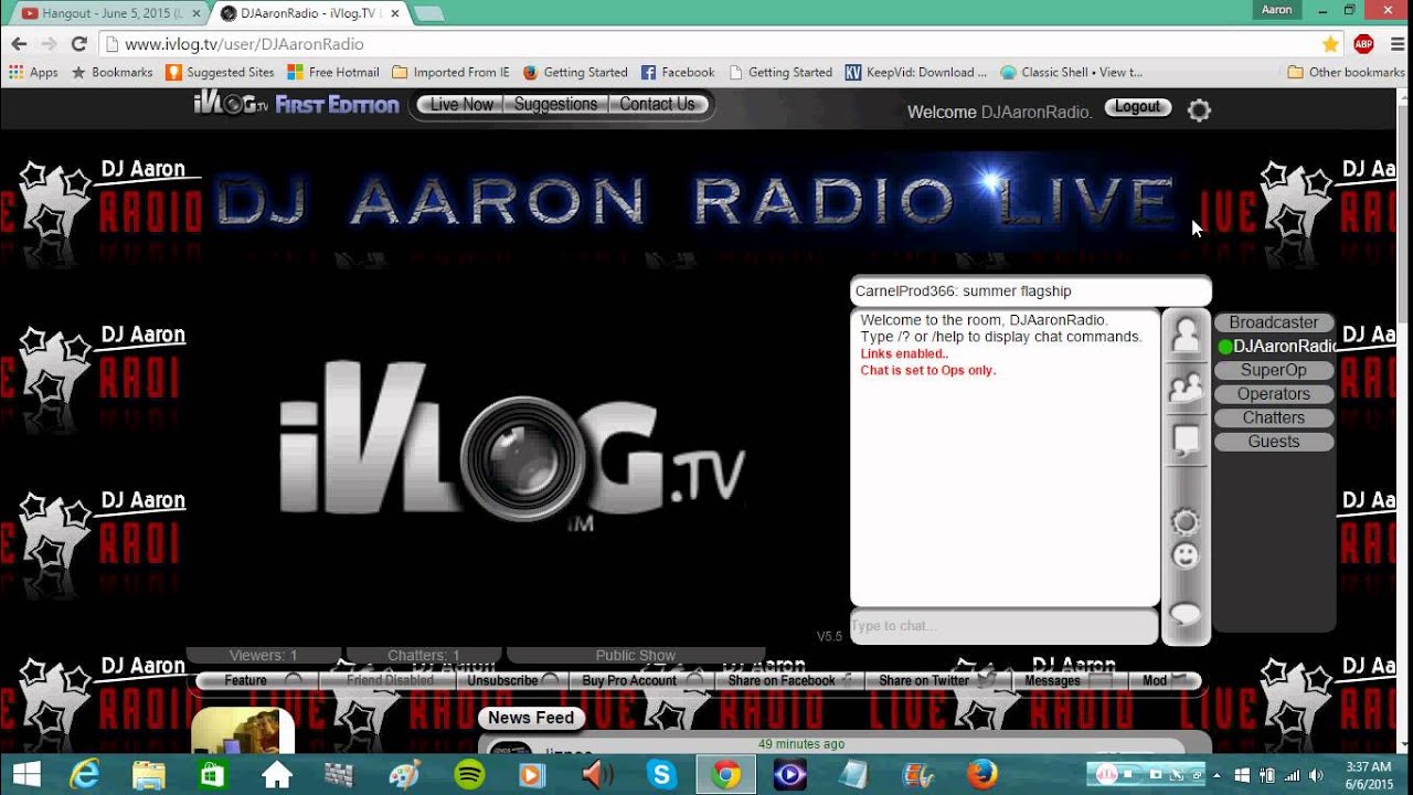 video about ivlog.tv and an idea - YouTube