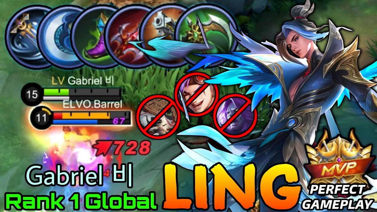 Unstoppable Ling Perfect Play - Top 1 Global Ling by Gabriel 비 - Mobile ...