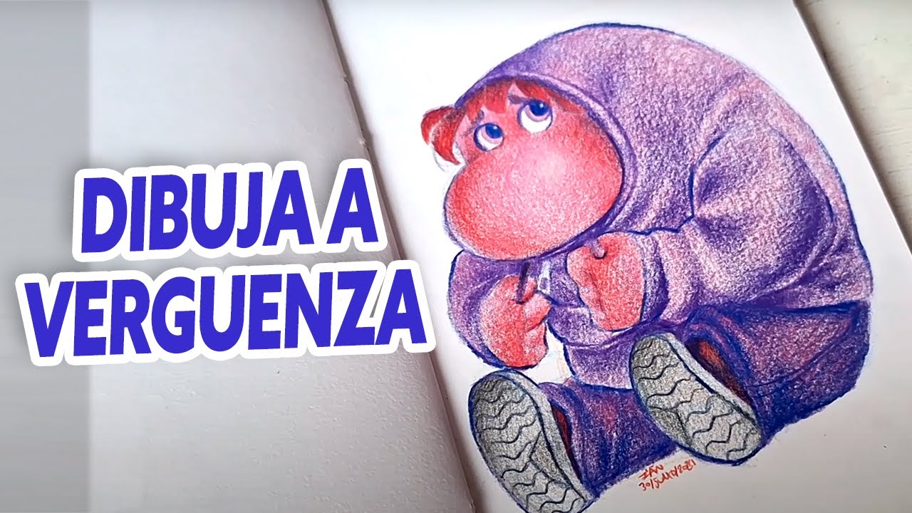 Como Dibujar a VERGUENZA de Intensamente 2 - YouTube