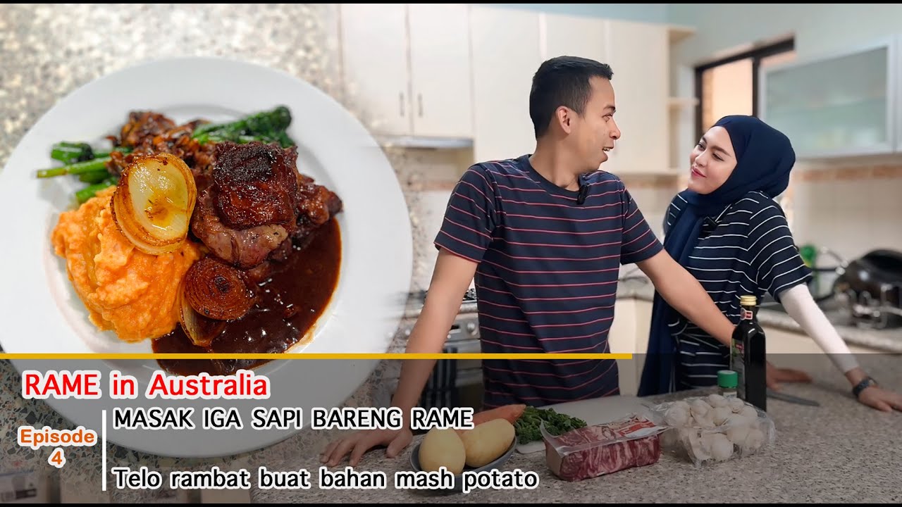 Masak Iga Sapi bareng RAME | Telo rambat buat bahan mash potato - YouTube