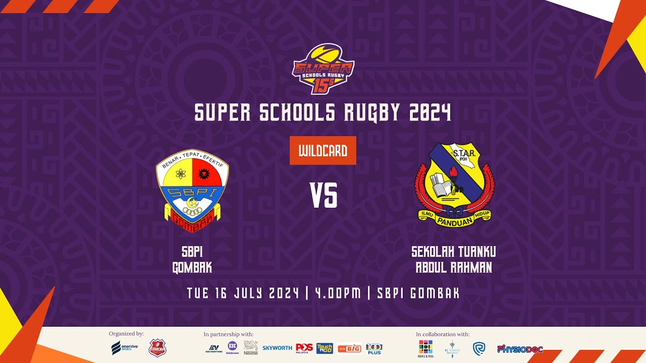 SBPI Gombak (INTEGOMB) vs Sekolah Tuanku Abdul Rahman (STAR) - Wildcard ...