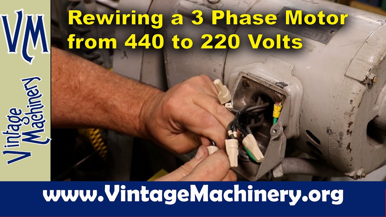 New Machine - Marvel No. 8 Band Saw & Rewiring a Three Phase Motor from ...