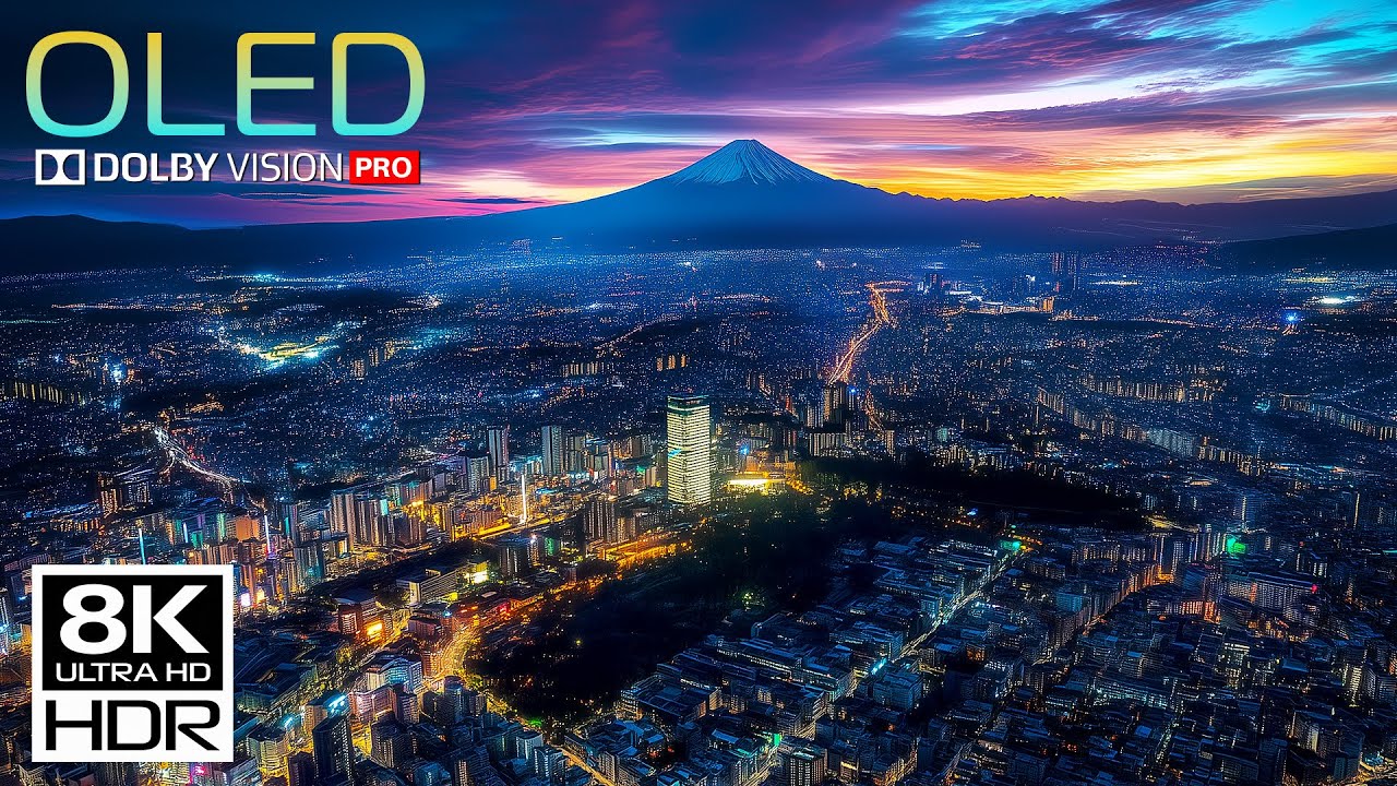 Echoes of Light: 8K HDR Dolby Vision™ OLED | 120FPS Ultra HD Experience ...