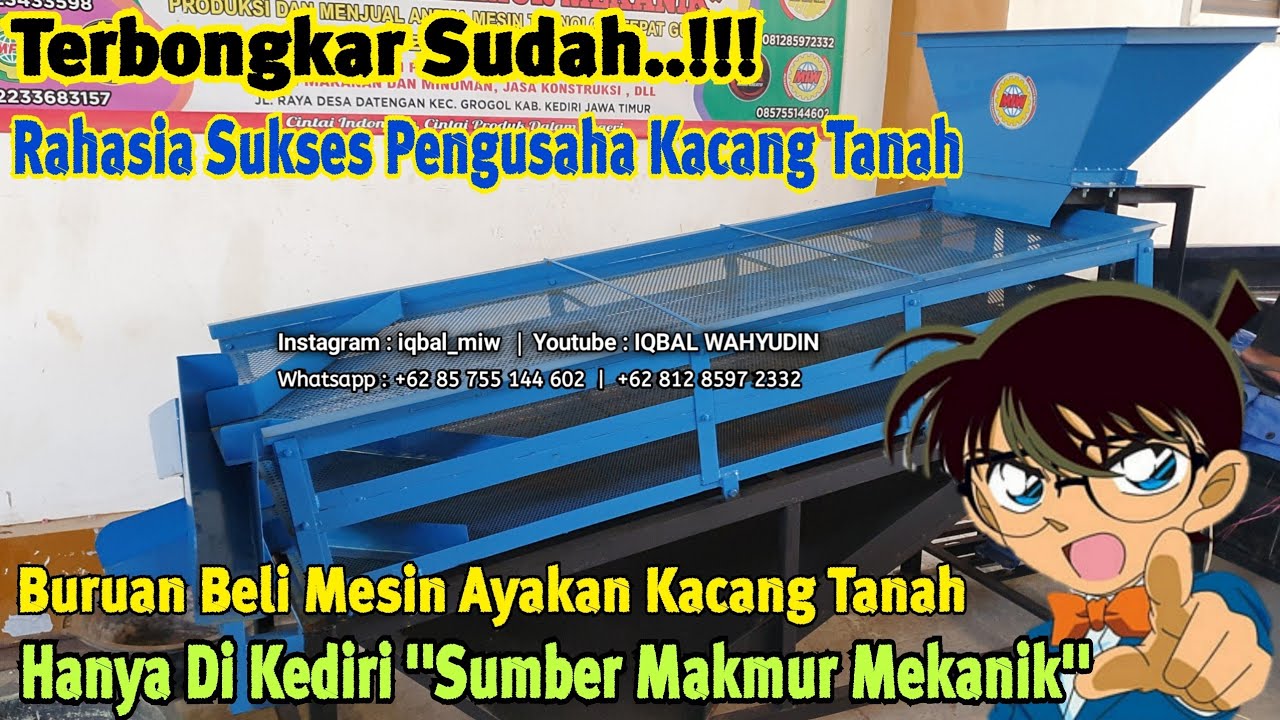Memuaskan Mesin Ayakan Kacang Tanah Terbaik Di Kediri Indonesia Jual ...