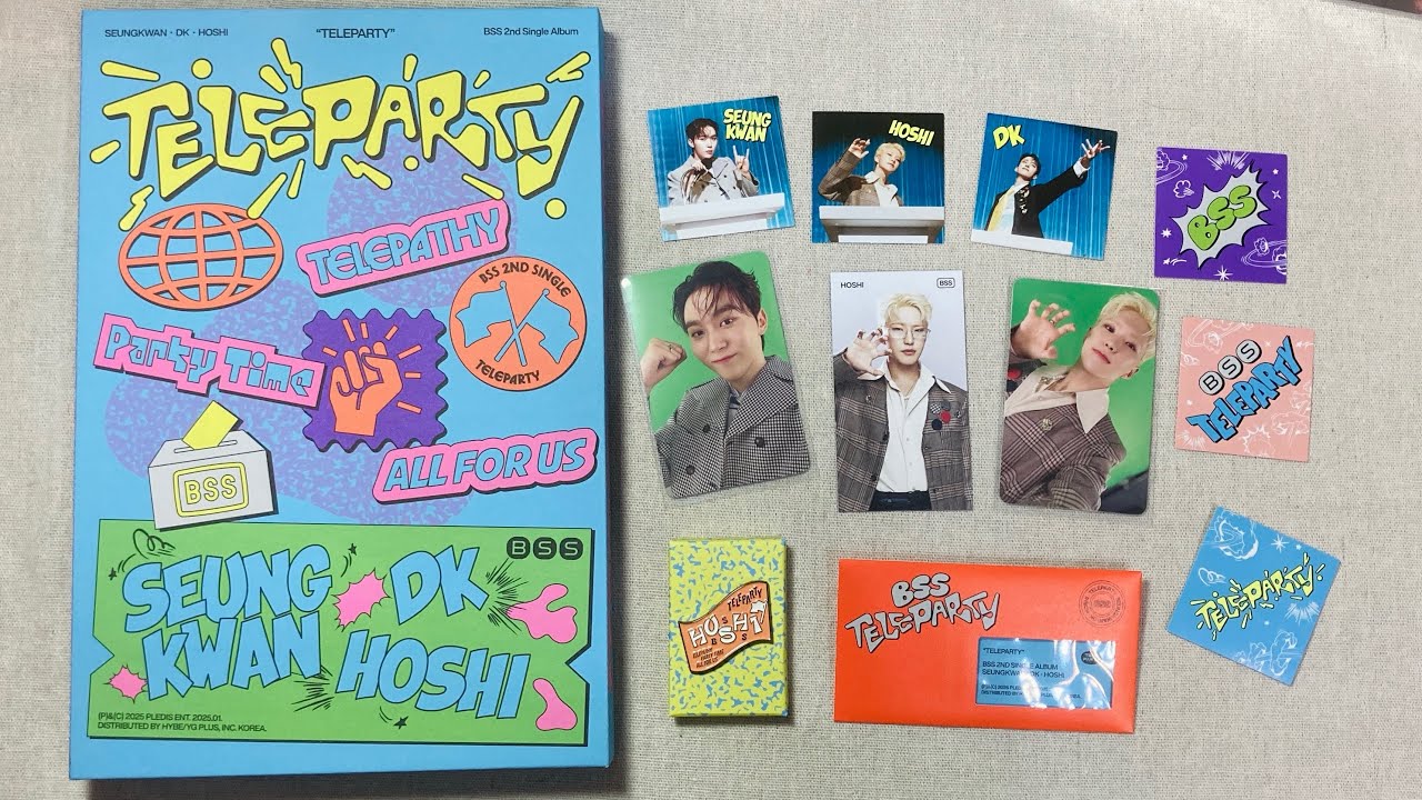 BSS TELEPARTY NA ver. Unboxing #bss #unboxing - YouTube