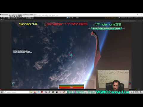 DOTS ECS SNAKE SHIP 10,000 ships Starfghter General Outtake - YouTube