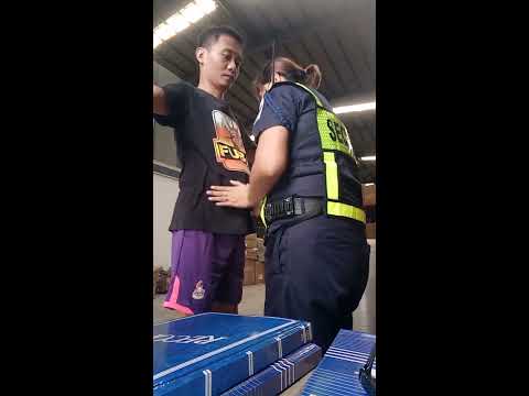 tiktokgirl body frisking - YouTube