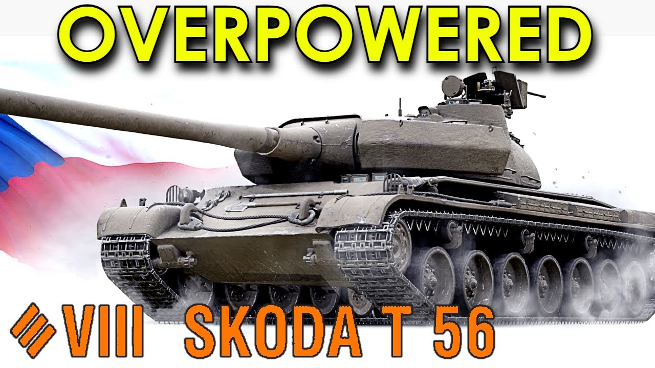 Skoda T56 Czech Premium Tier VIII World of Tanks - YouTube