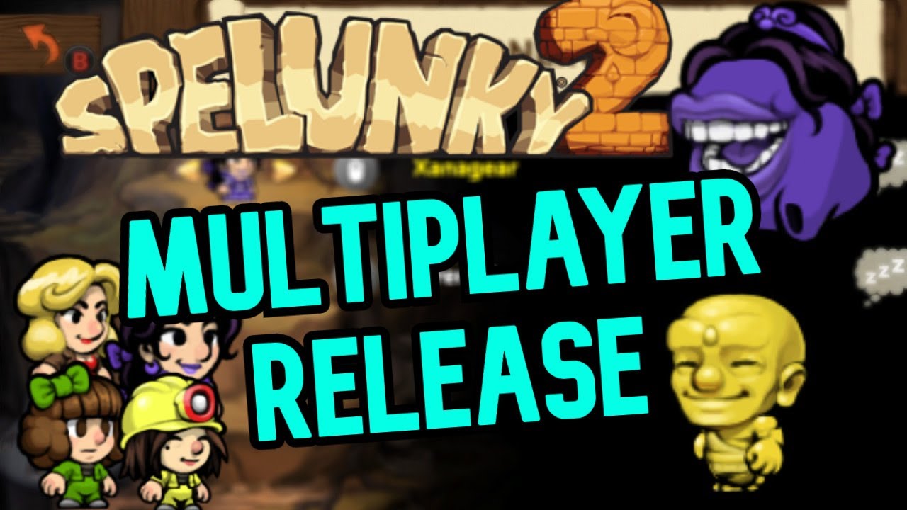 Spelunky 2 Blog Post - Multiplayer Date Confirmed! - YouTube