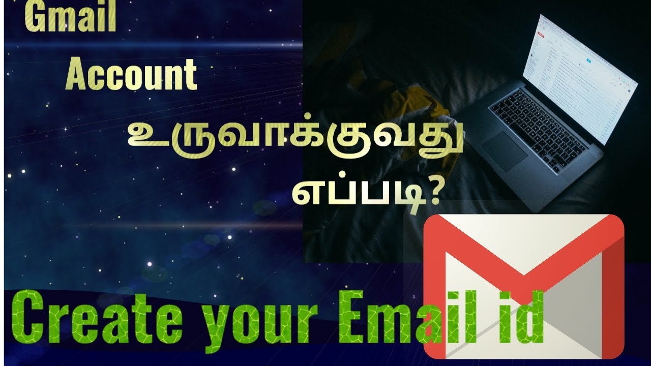 how to create new gmail account in tamil(2021)/how to open email id in ...