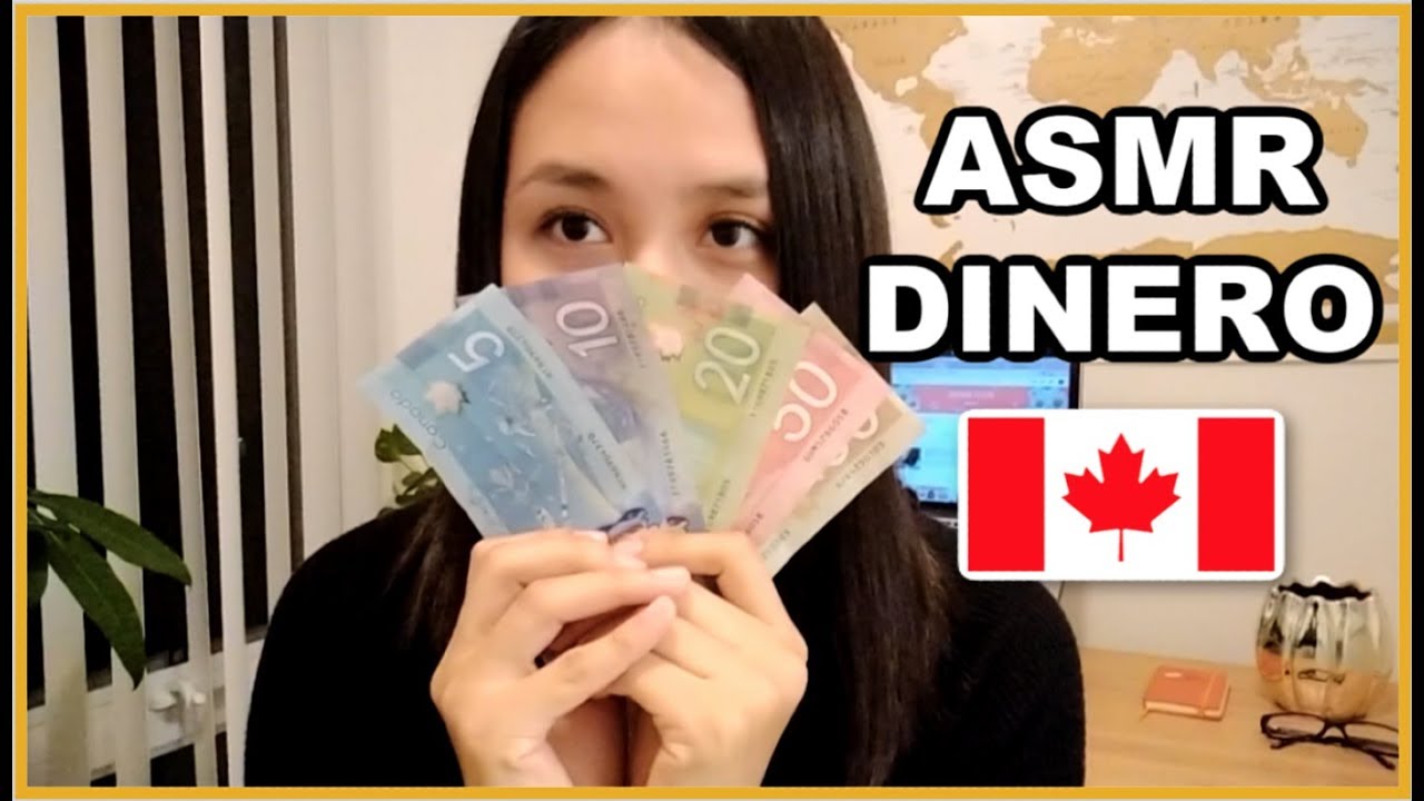 ASMR MONEDAS Y BILLETES DE CANADA🇨🇦 CANADIAN BANKNOTES & COINS/ ASMR ...