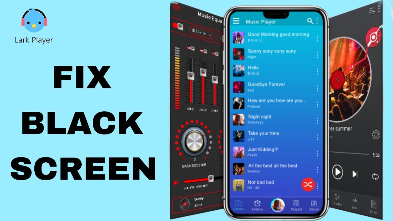 How To Fix And Solve Black Screen On Lark Player App | Final Solution ...