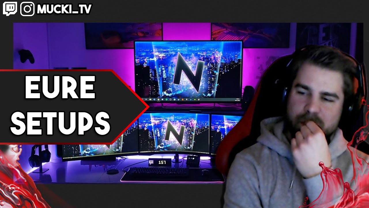 SETUP REACTION #2 - Ich reagiere auf eure Setups! 🎮💻🖥️ - YouTube