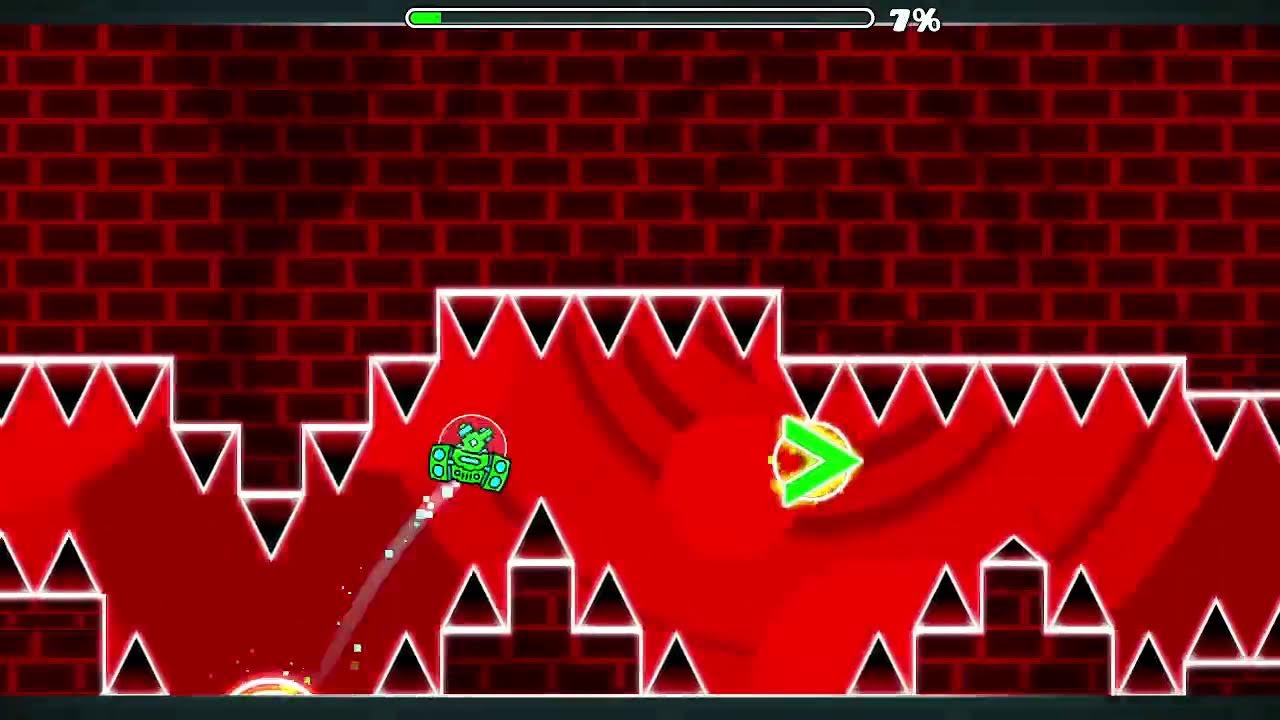 Playing Geometry Dash (Day 6) - YouTube