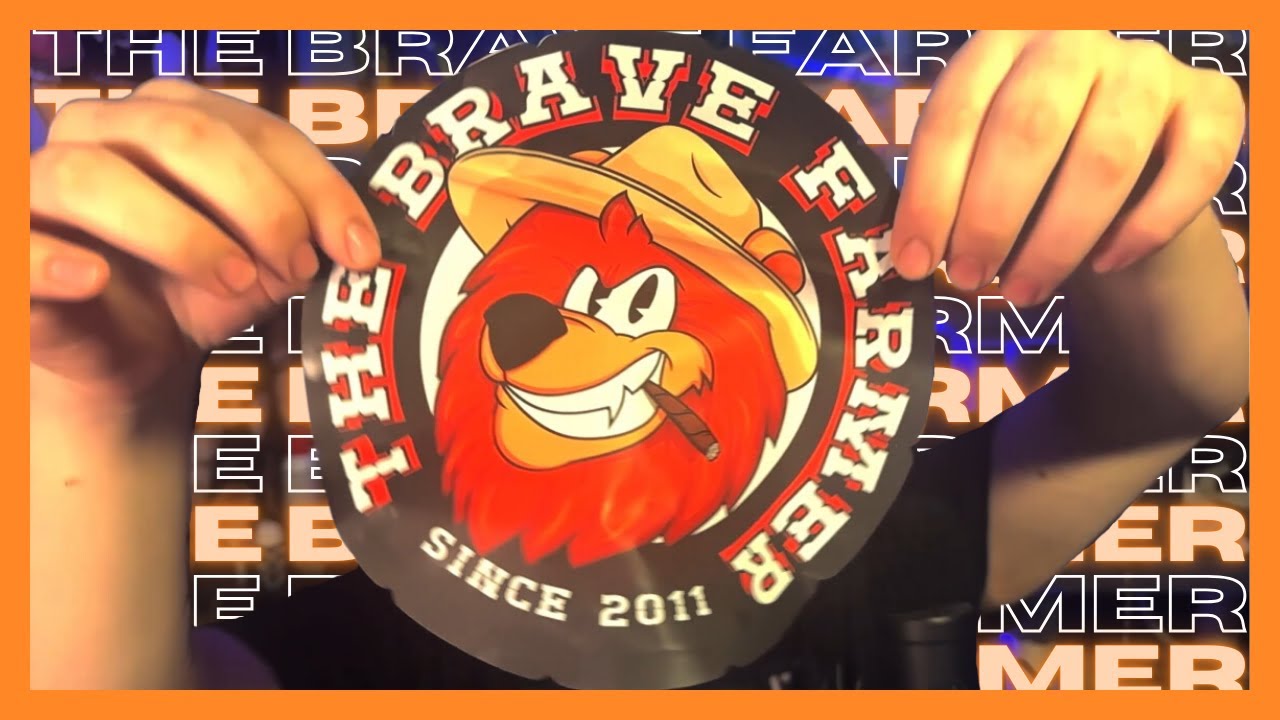 Trying FLOWER from THE BRAVE FARMER!!! | Biscotti Strain Review - YouTube