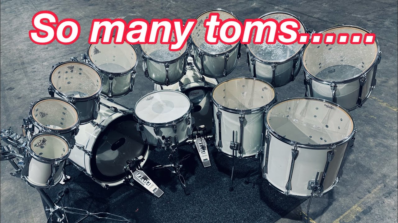 Tama Artstar II Monster Set Up!! - YouTube