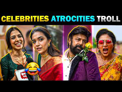 😱 Celebrities Atrocities 🤣 Actress & Actors Interview🤣 |Today Trending Troll #thuglife