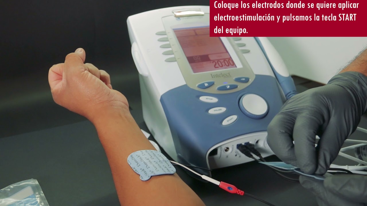 Intelect Advanced Combo en modo Electroestimulación - YouTube