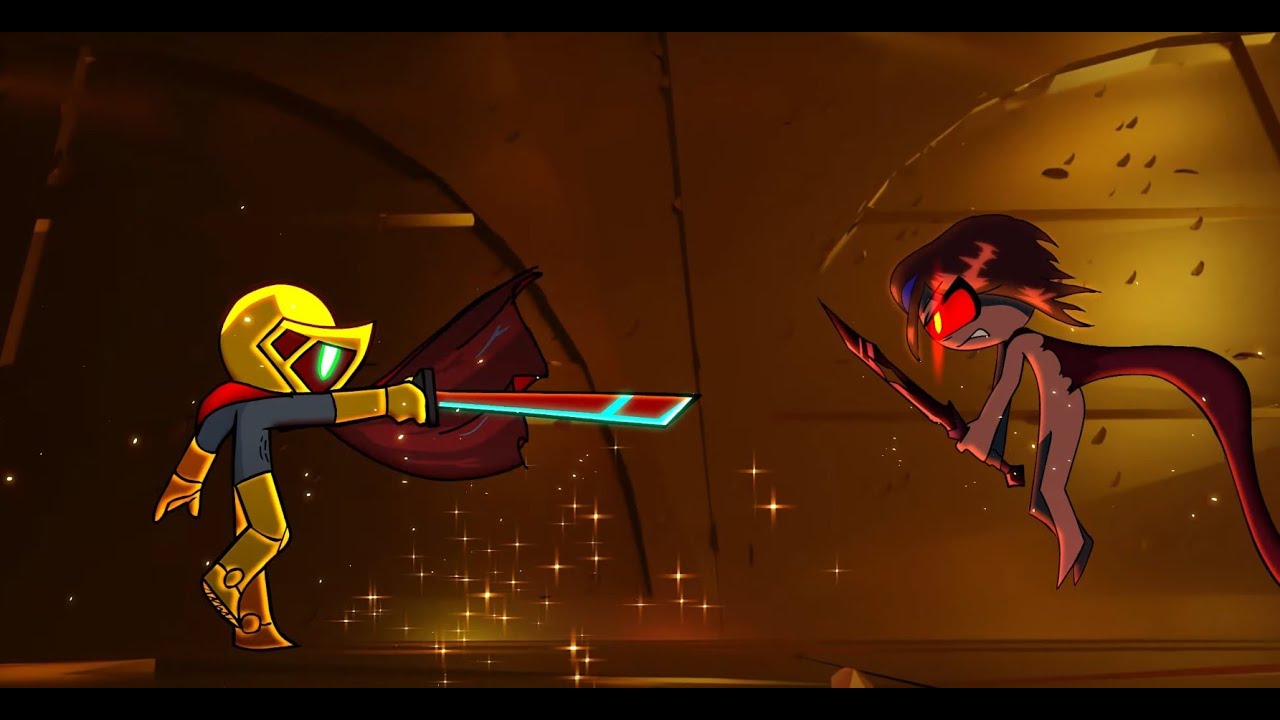 that one fight scene in Gildedguy & the Dragon of Mar but i put sound effects over it - YouTube