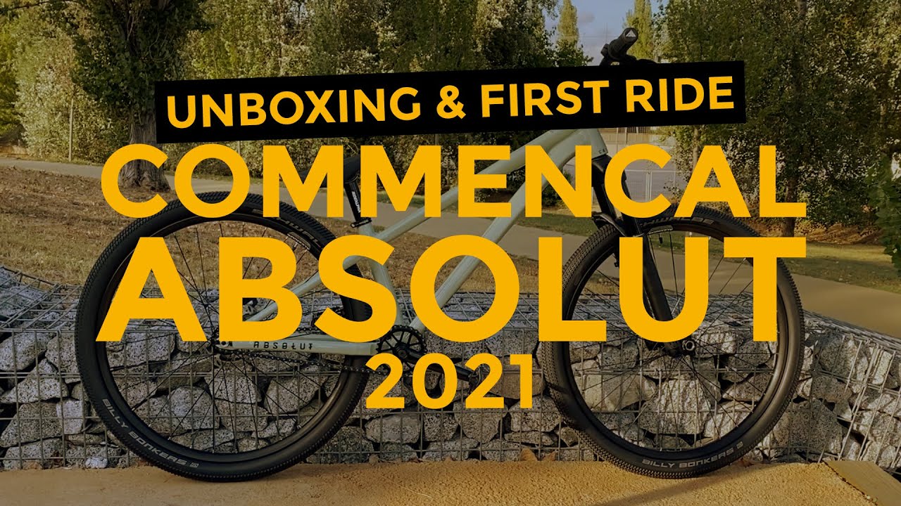 COMMENCAL ABSOLUT 2021 / Unboxing + Build + First Ride - YouTube