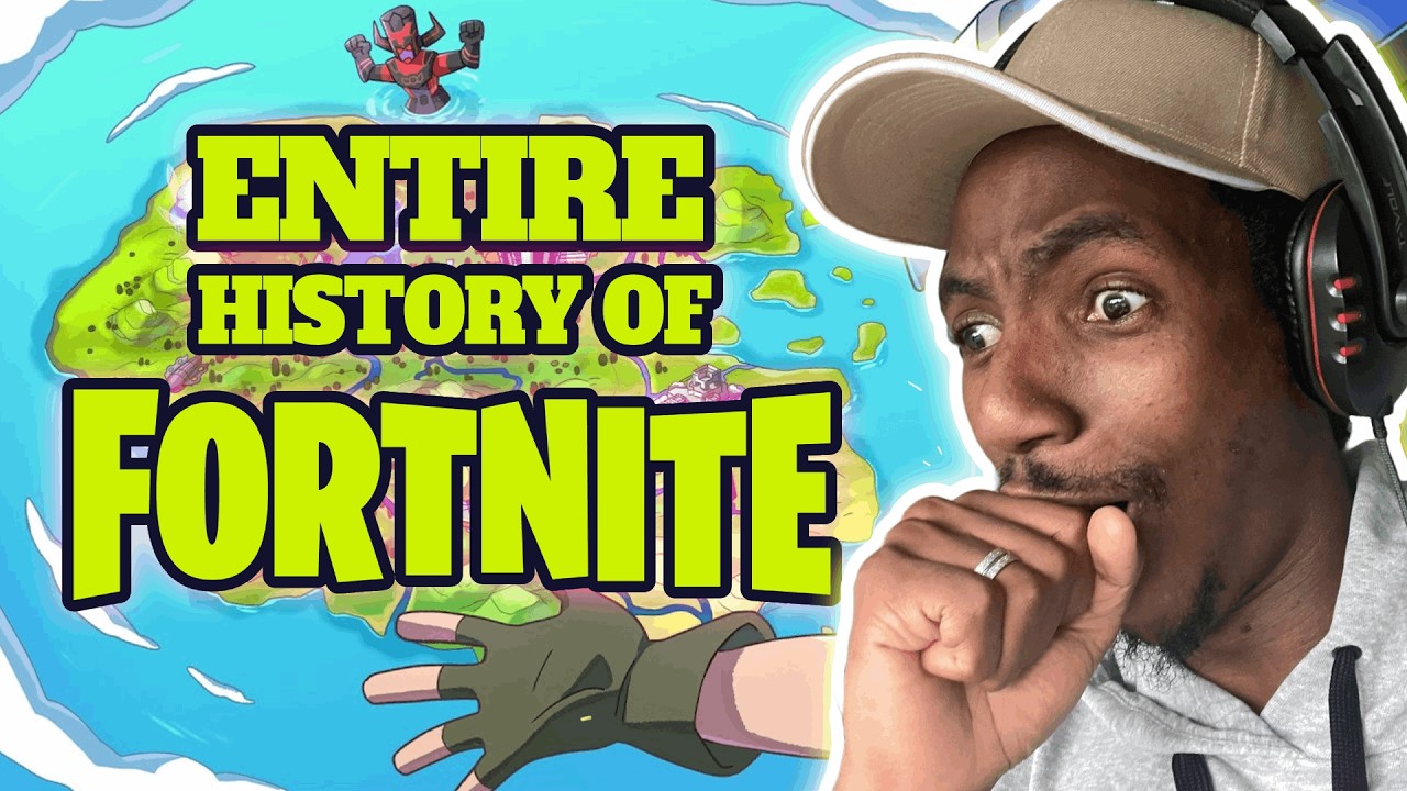 The ENTIRE History of Fortnite: REACTION - (Part 1) - YouTube