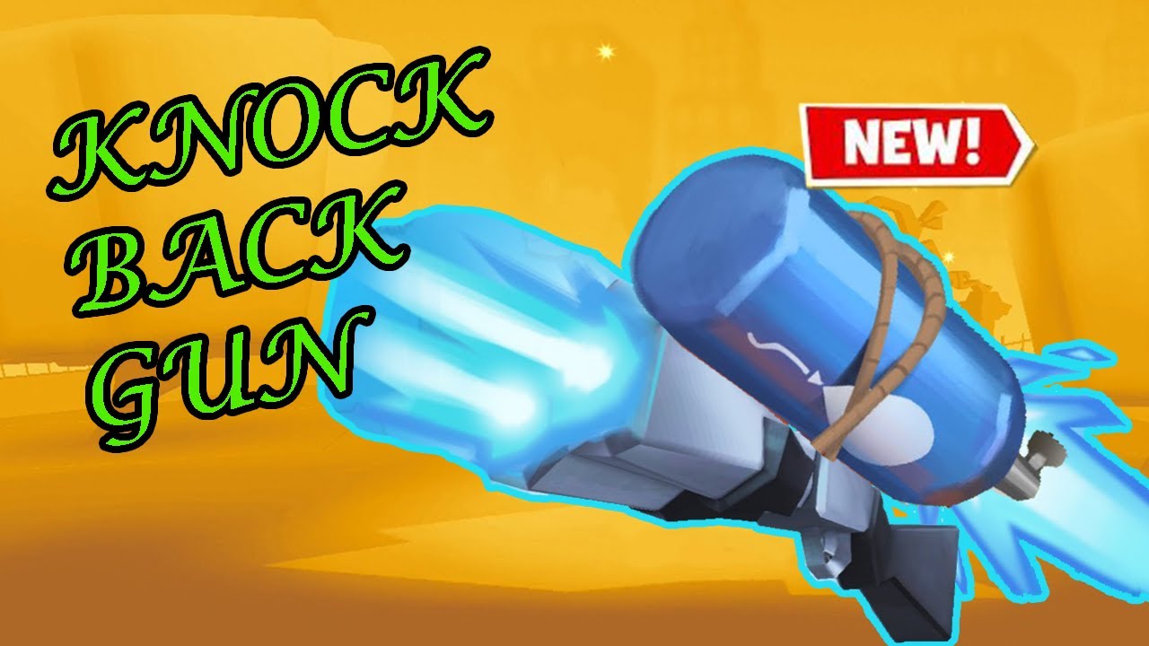 ZOOBA | KNOCK BACK GUN | IDEA ITEM fake ^^ - YouTube