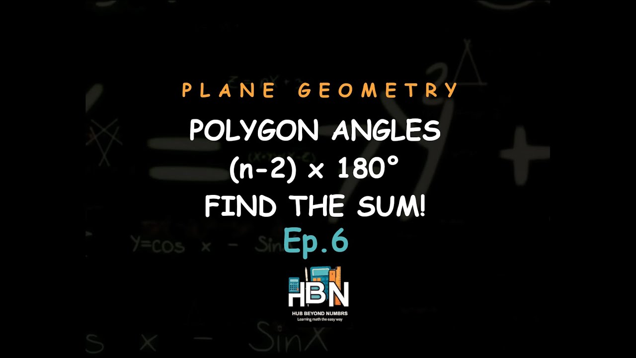 Sum of Interior Angles of a Polygon | The (n-2) 180 Formula Explained ...