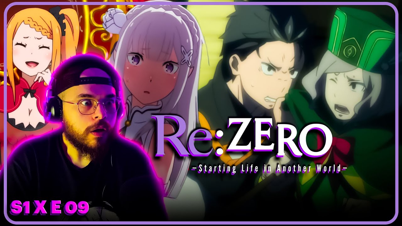 انیمه ری زیرو/ ریکشن به انیمه ری زیرو / Re:Zero S1 E9 Starting Life in ...