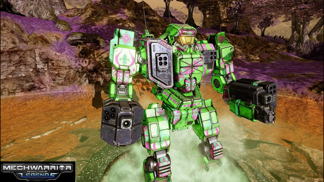 MWO: Gameplay #1023 - Solo - Trebuchet Loup De Guerre - Mittelmäßig ...