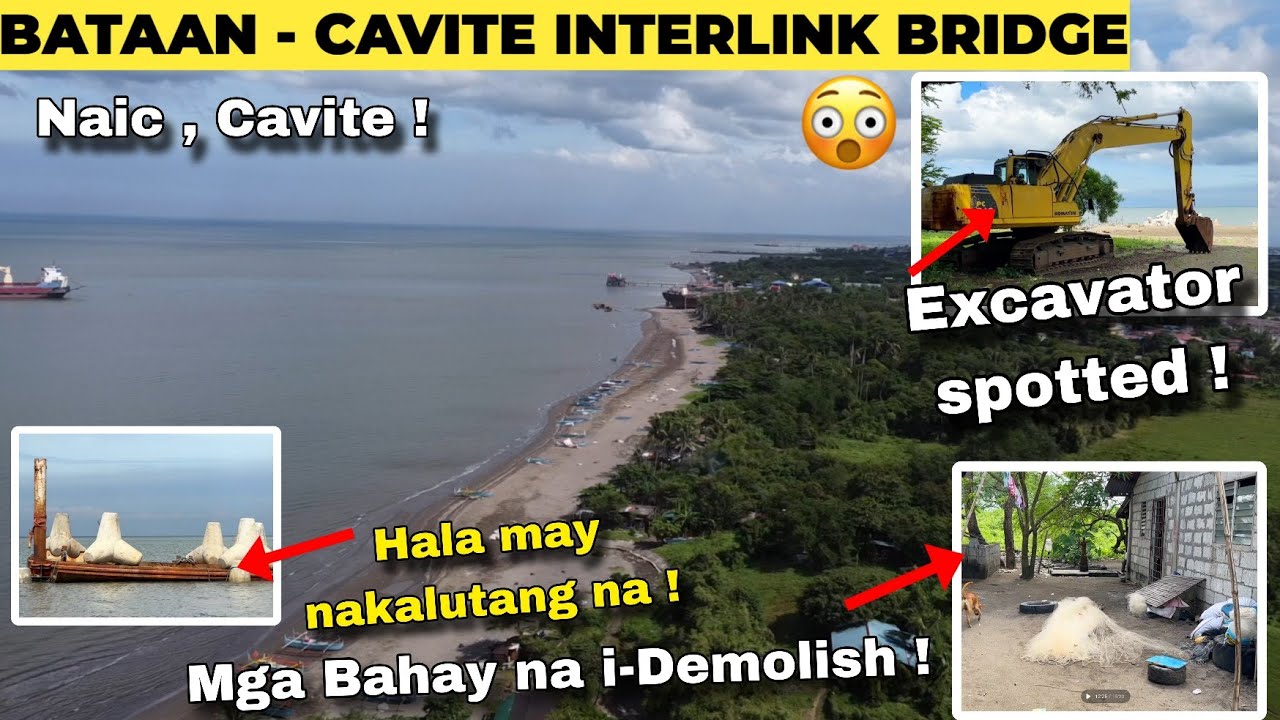 BATAAN CAVITE INTERLINK BRIDGE ! HALA MAY NAKALUTANG NA ? MEGA PROJECT ...