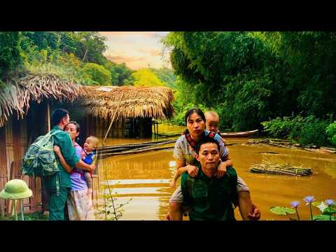 Full video: Veteran Reunites With Wife And Children And Rescues His Family From A Major Flood