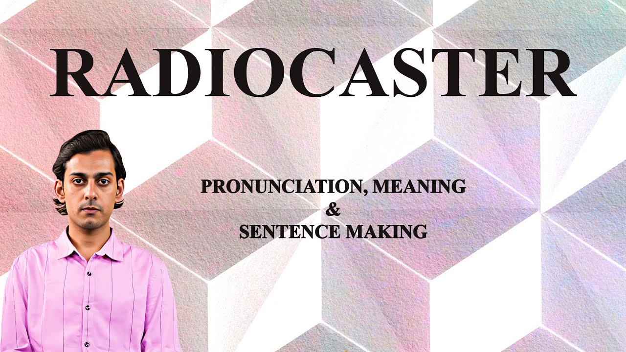 Radiocaster - Meaning_&_Pronunciation_Word_World_Audio_Video_Dictionary ...