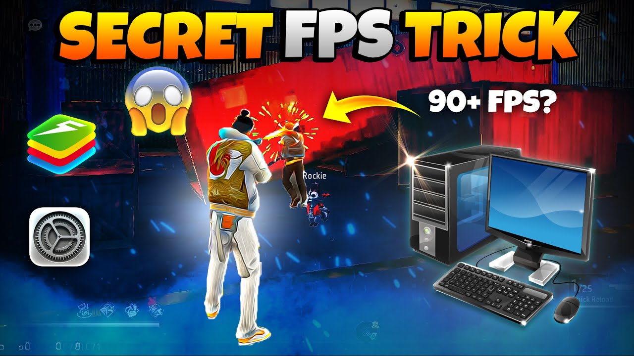Stable FPS Trick For Free Fire PC | FPS Drop Bluestacks 5 | Msi 5 - YouTube