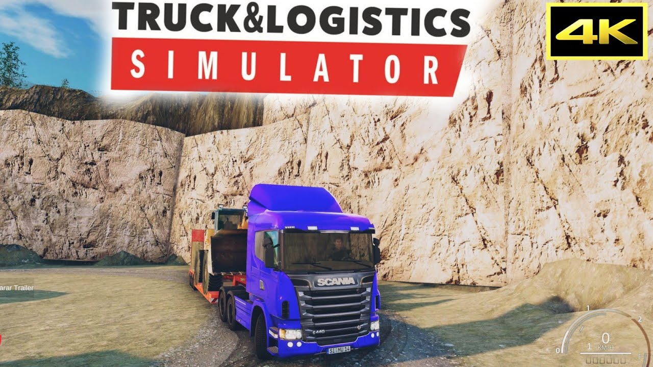 CARREGUEI NA PEDREIRA TRUCK & LOGISTICS SIMULATOR GAMEPLAY PT-BR - YouTube