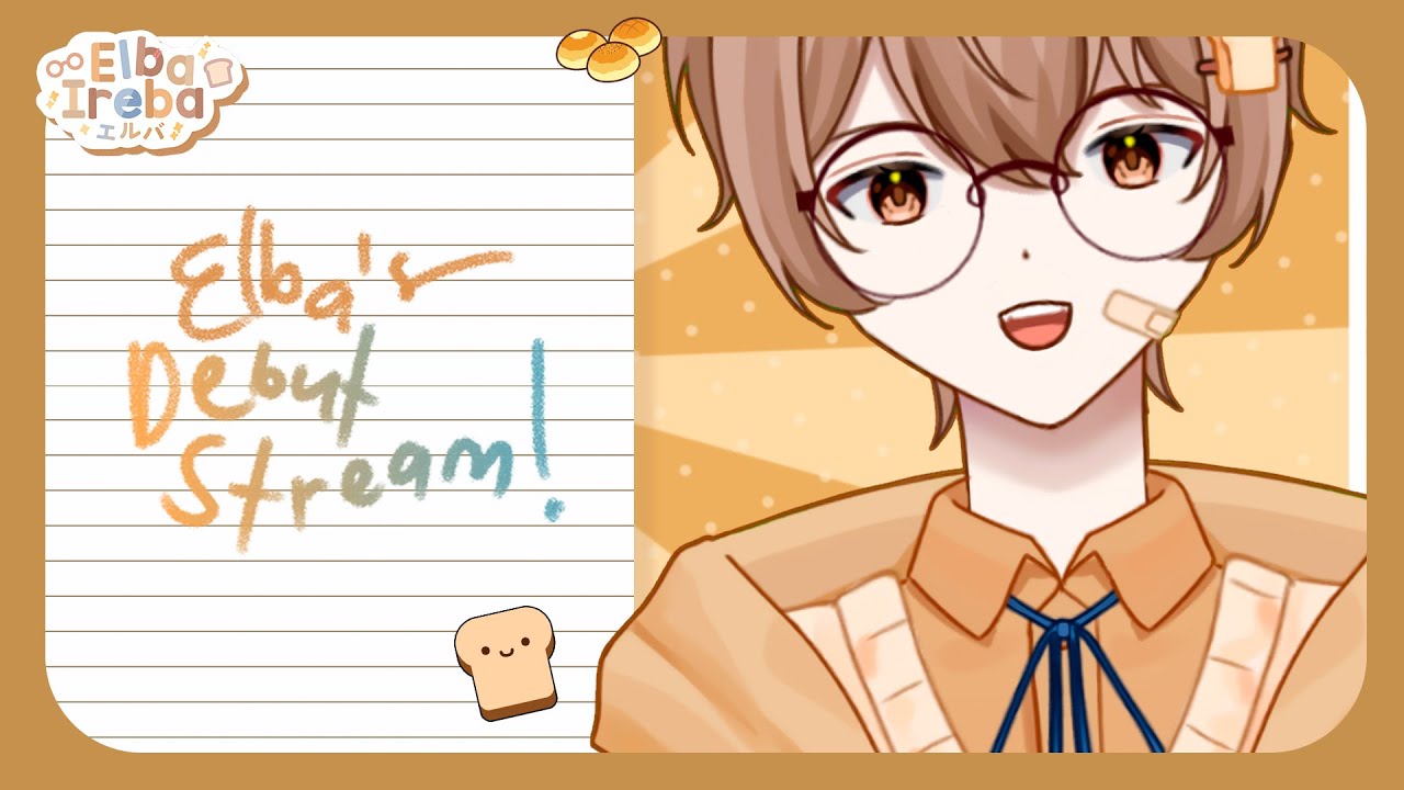 「Elba's Debut Stream!」 Your semi-bread VTuber is now here! - YouTube
