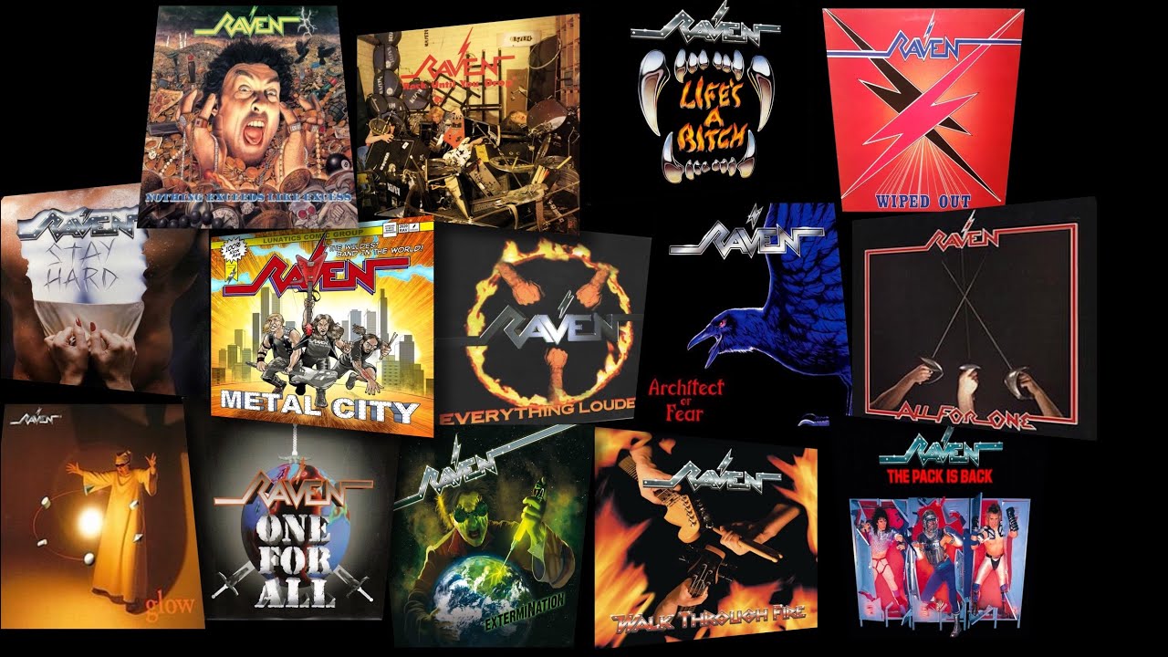 Raven : ranking all 14 studio albums - YouTube