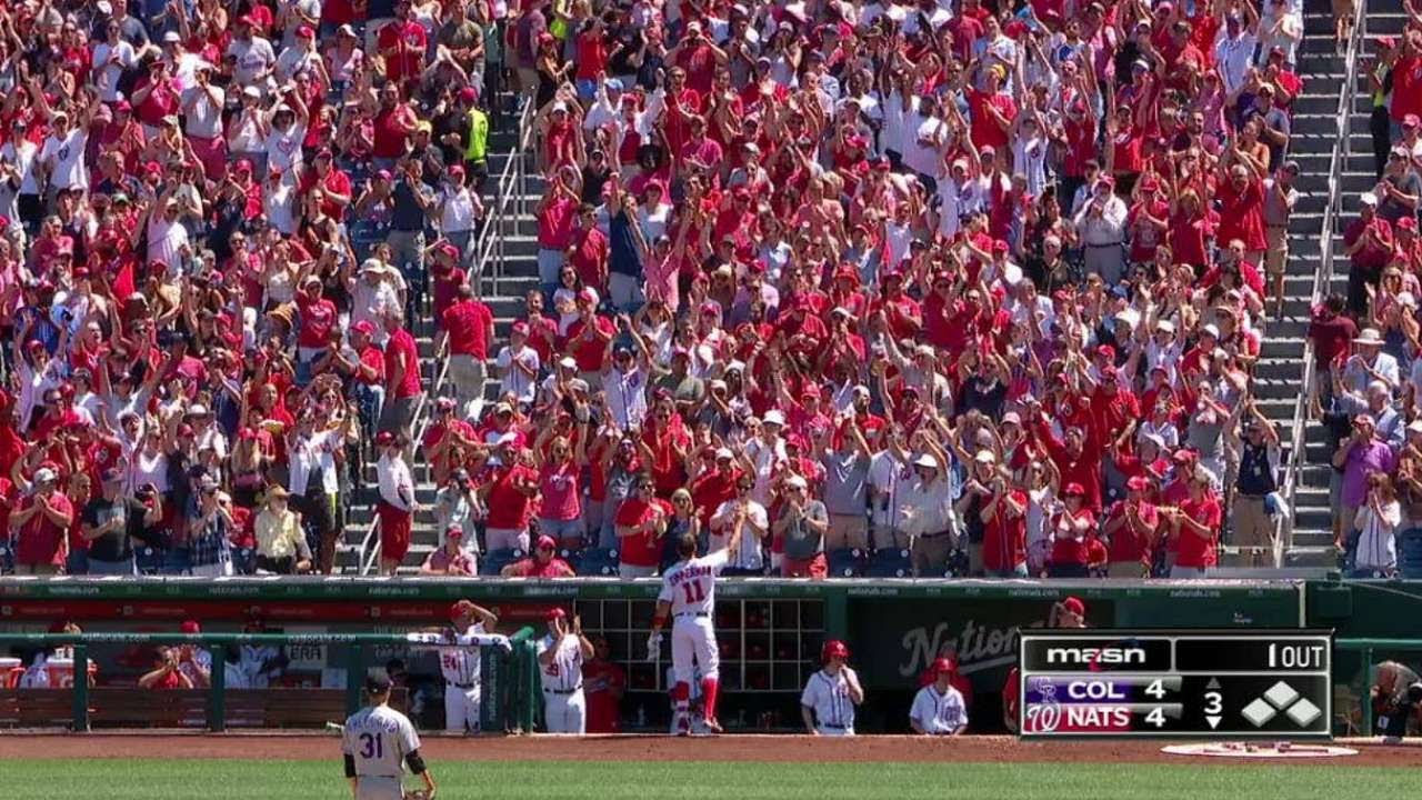 Zimmerman sets all-time D.C. home run record - YouTube
