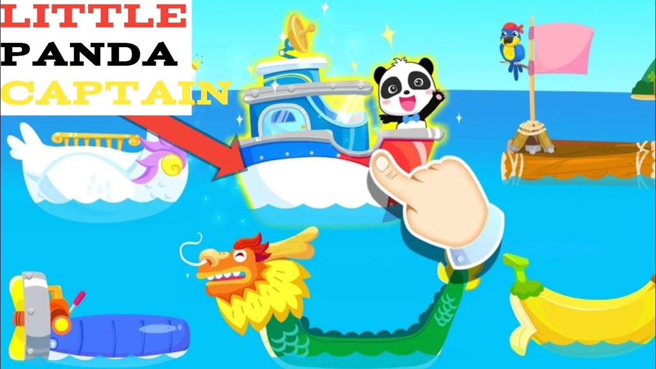 captain panda little 🛳️ little panda captain 🌧️ part 2 - YouTube