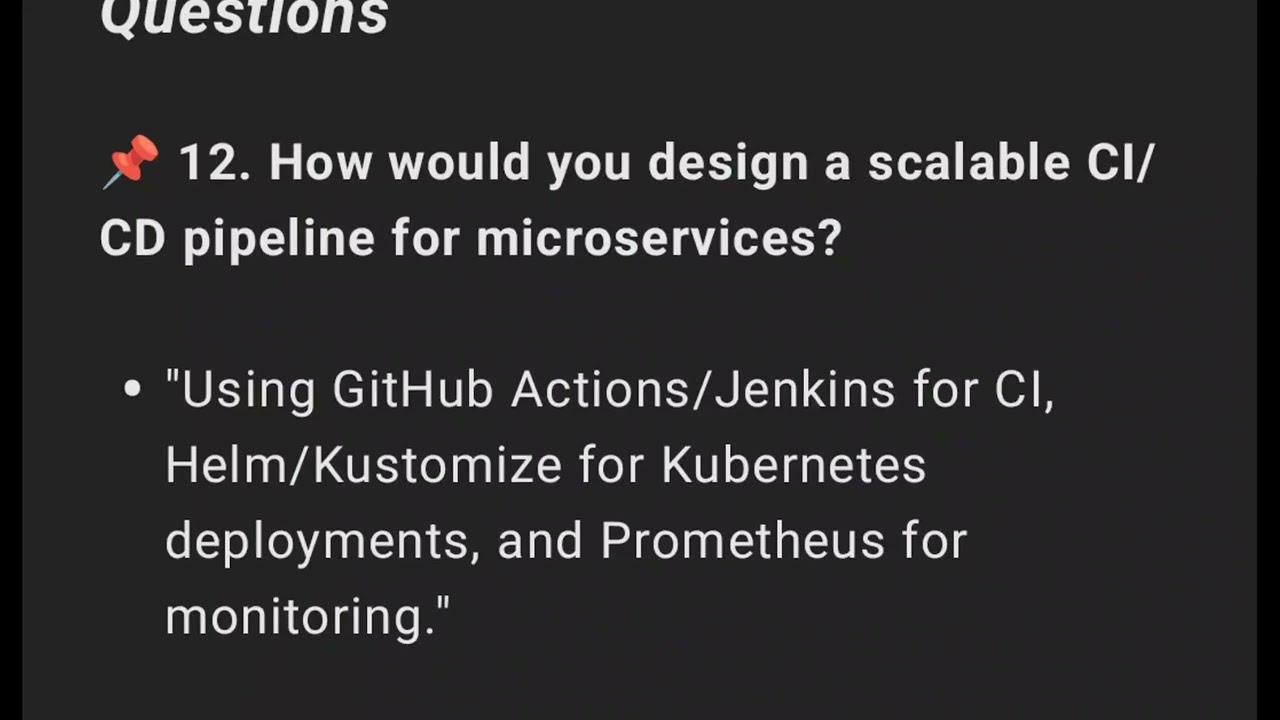 Realtime DevOps interview questions | DevOps interview experience # ...