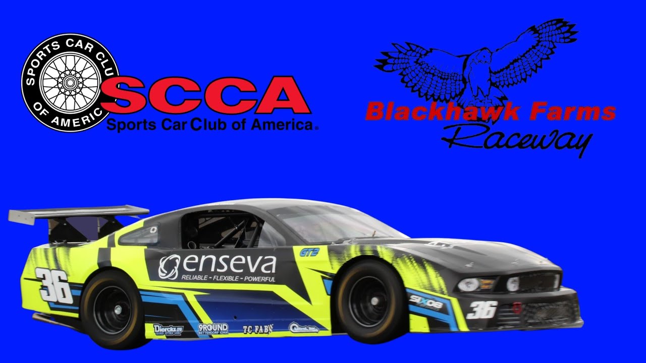Blackhawk Farms Raceway SCCA Majors GT2 In The Rain - YouTube