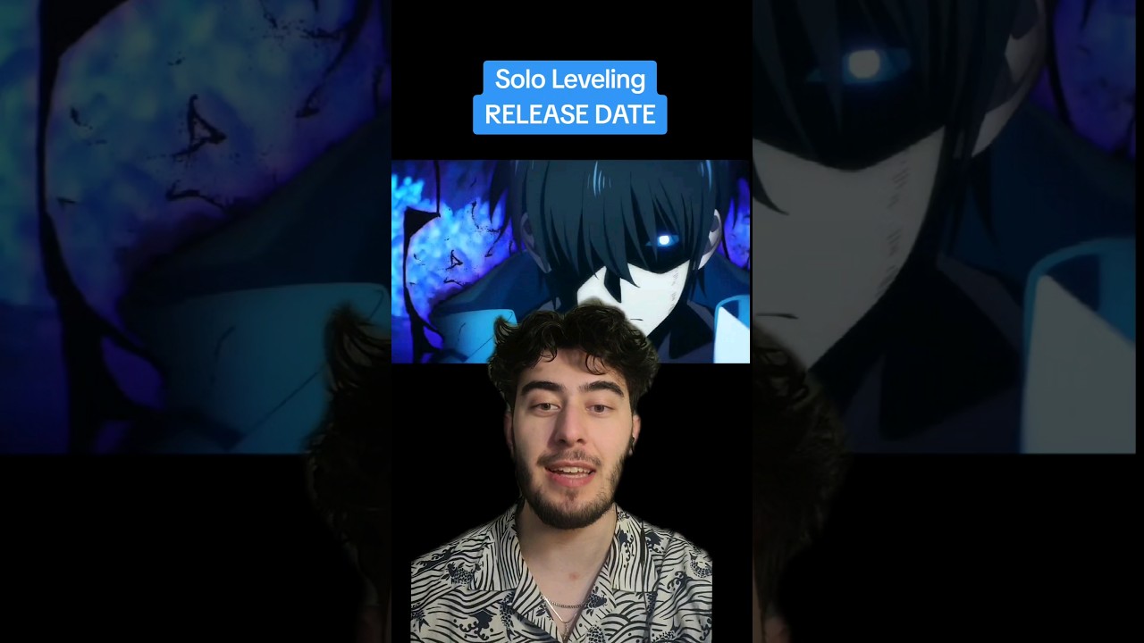 Solo Leveling RELEASE DATE - YouTube