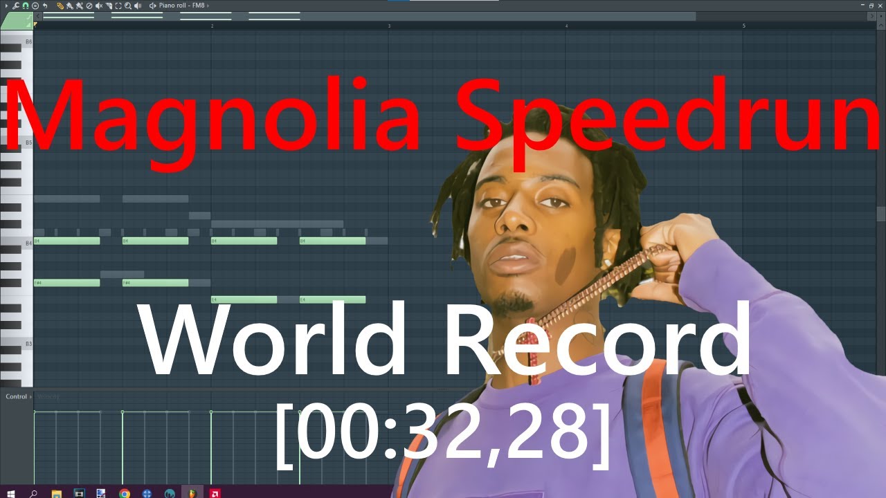 Magnolia Remake Speedrun WORLD RECORD [00:32,28] No Midi Controller No ...