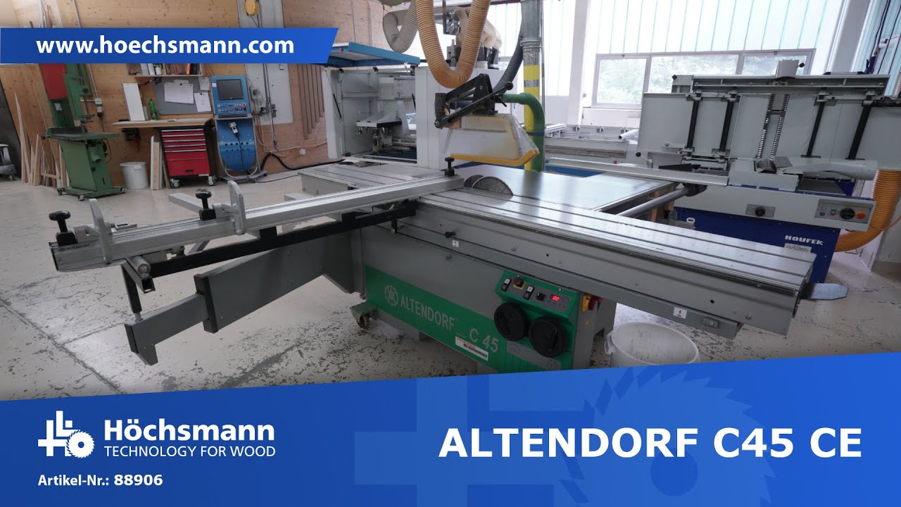 ALTENDORF C45 CE (Höchsmann Klipphausen) - YouTube