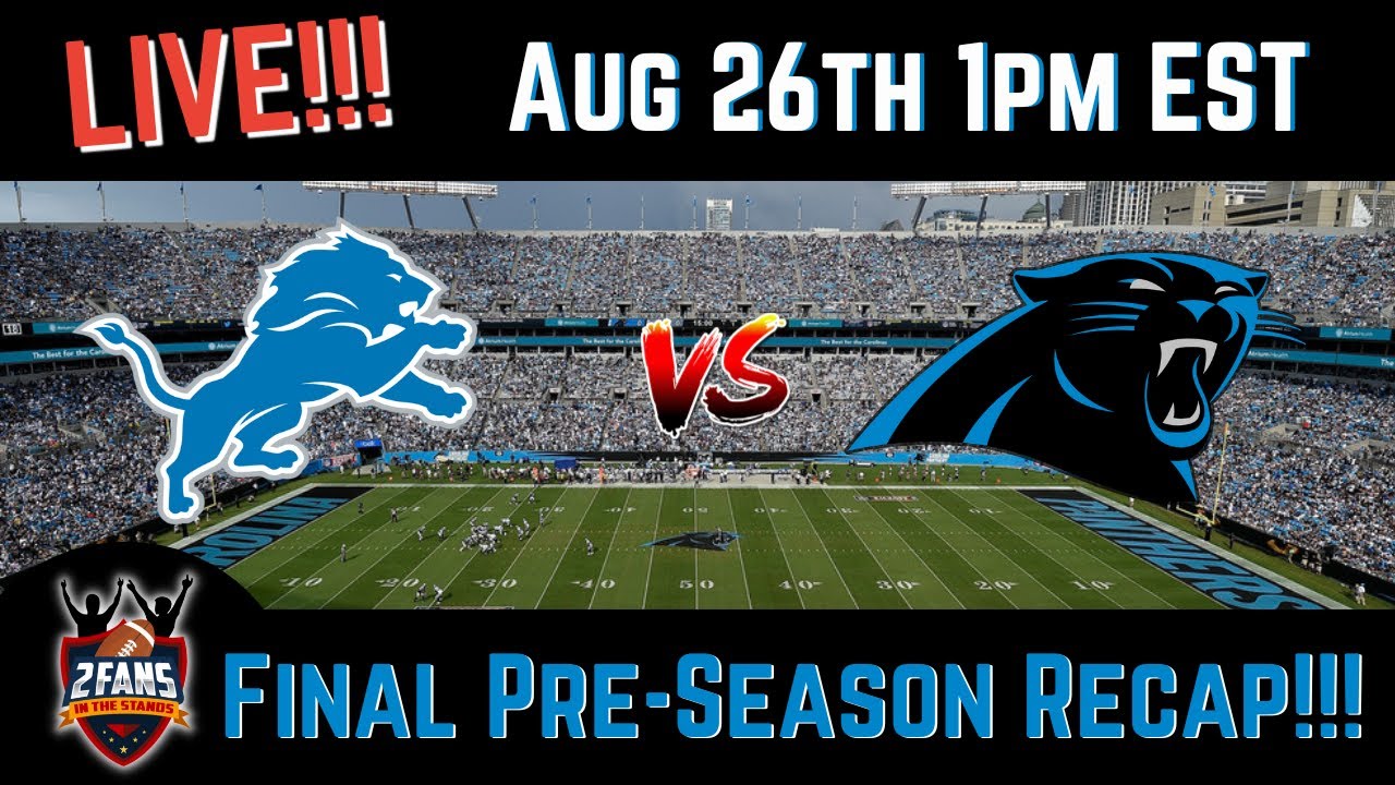 LIVE: Pre-Season Game 3 RECAP AND MUCH MORE!!! - YouTube