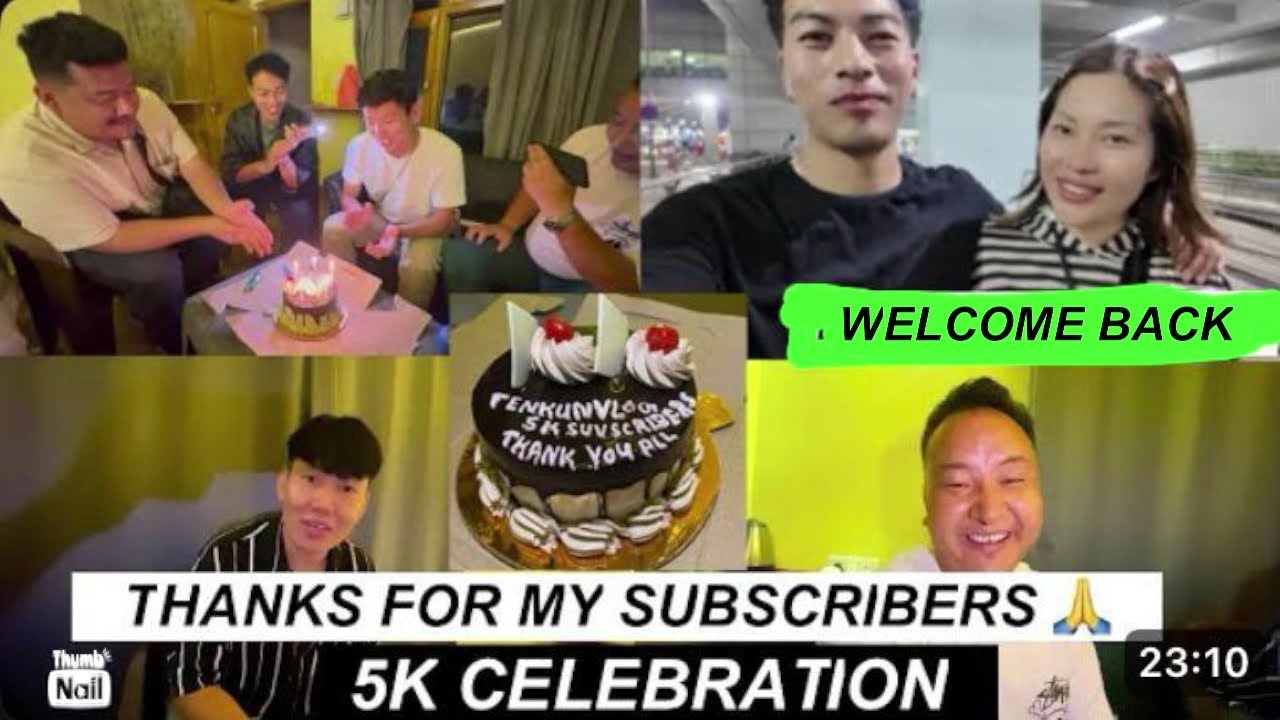 5k celebration || welcome back ? ||thank you for my all subscribers ...