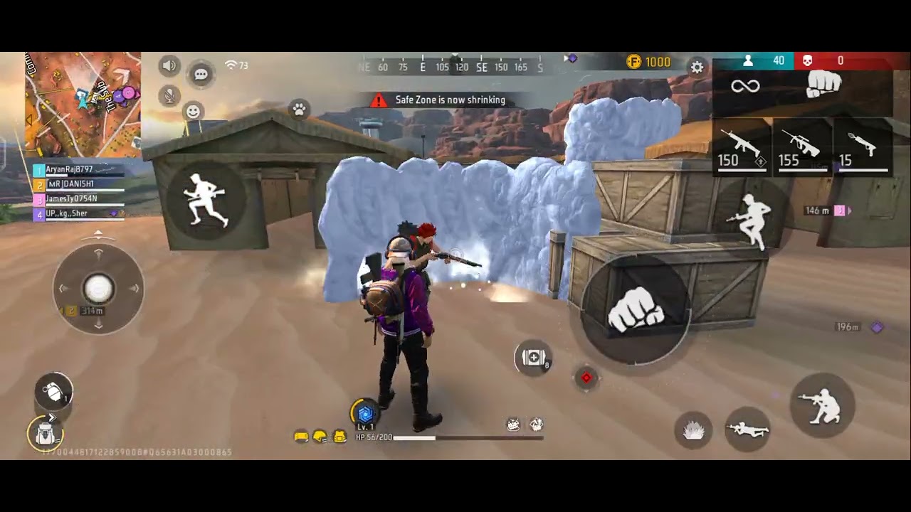 ¥ ff br gameplay new video FF CS RANK PUSH & BR RANKED PUSH BOOYAH $ FF ...